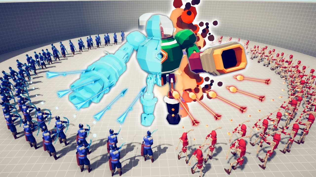 WHO CAN SURVIVE IN FIRE + ICE ARCHER CIRCLE | TABS - Totally Accurate ...