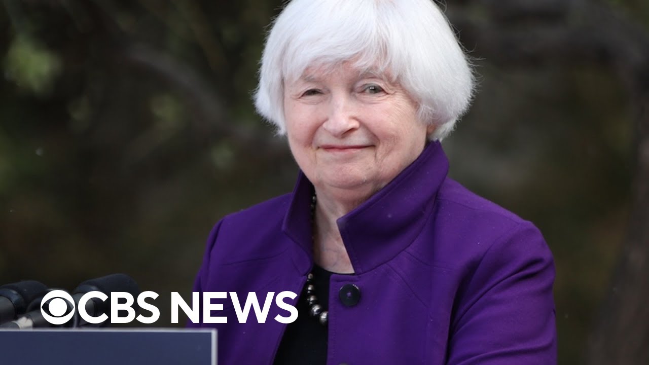 Yellen wrapping up trip to China on economy - YouTube