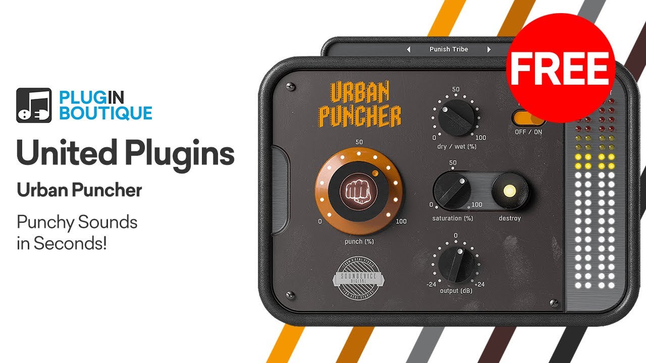 Free VST | Urban Puncher from United Plugins - Give your Beats more ...