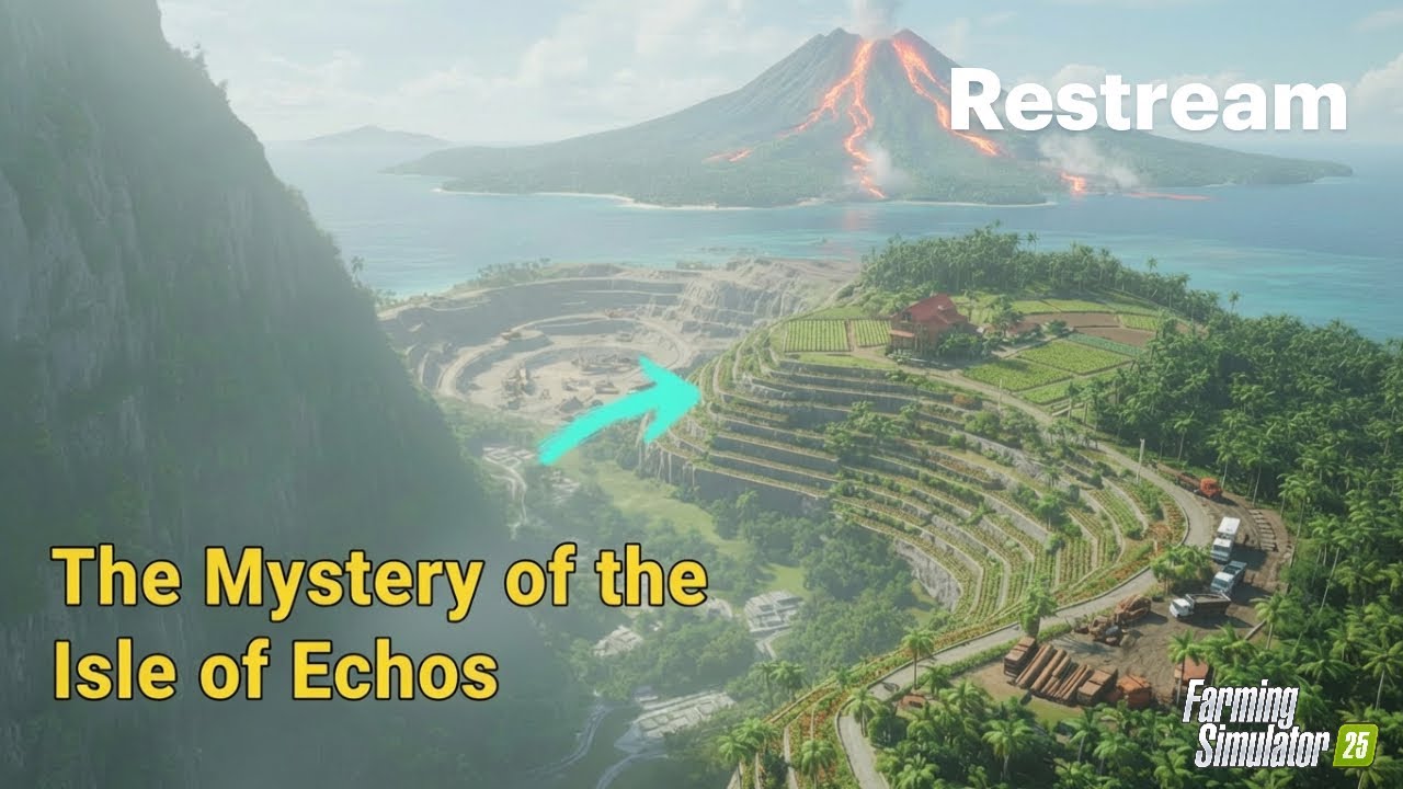 Farming Simulator 25: Discover the Mysterious Isle of Echoes! - YouTube