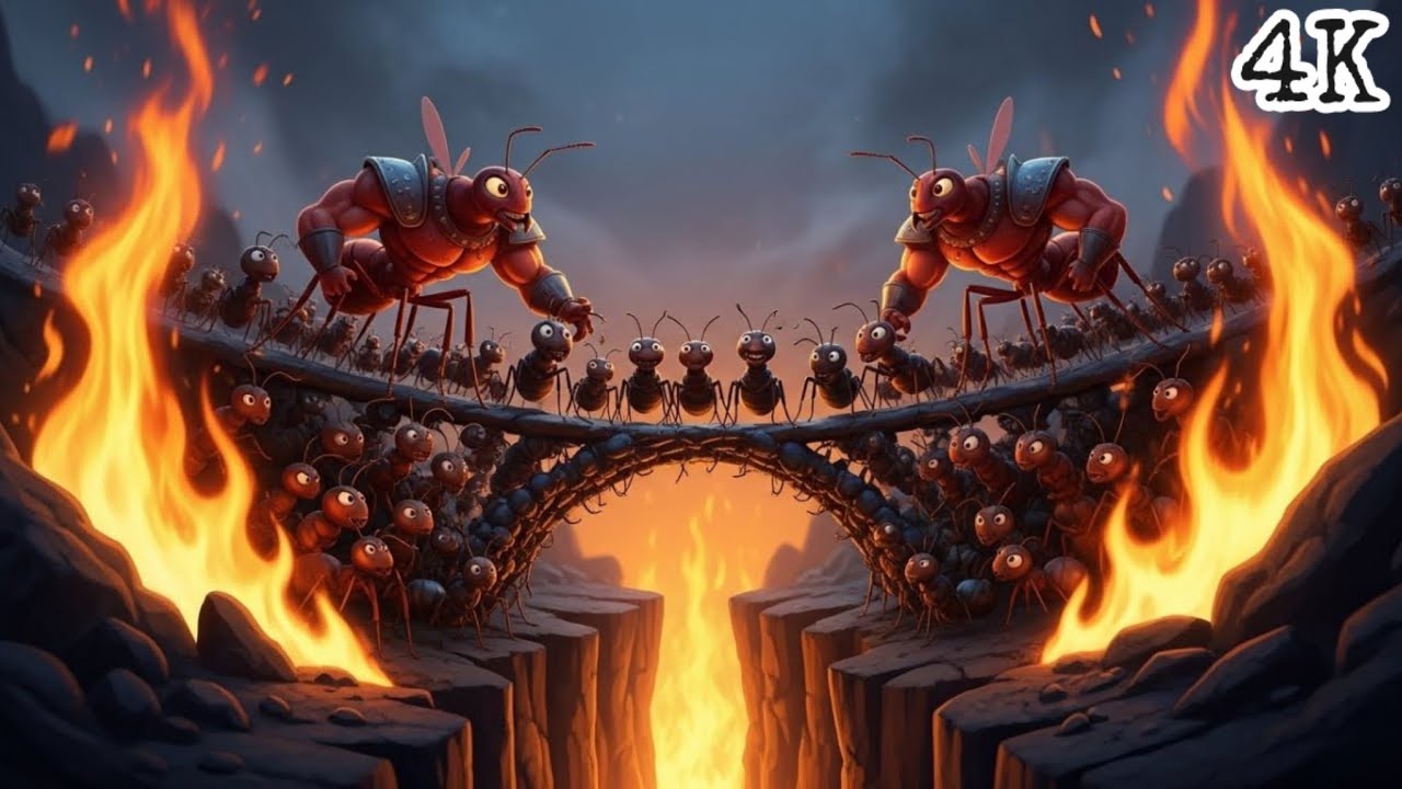 Ant War Interrupted by Fire Rain! A Disaster That Changed Everything ...