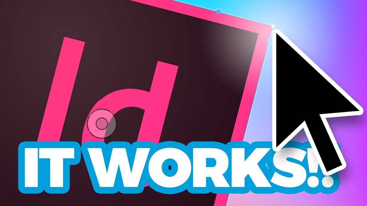 Indesign 2017 Cursor Fixed!! - YouTube