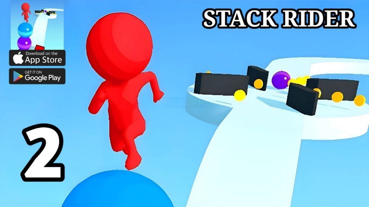 Stack Rider: All Levels Gameplay - New Update Android, iOS (Level 11 To ...