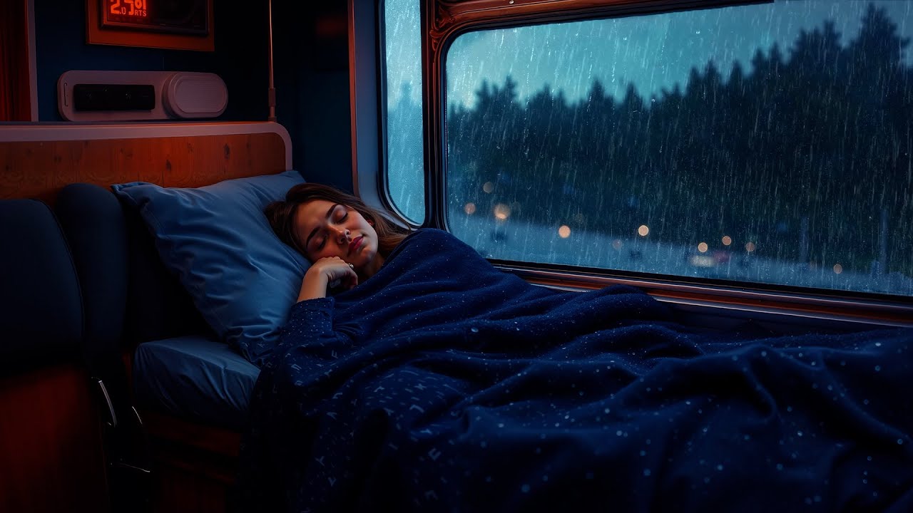 8 Hours Of Rain On The Train – Relaxing Rain Sounds Outside The Window ...