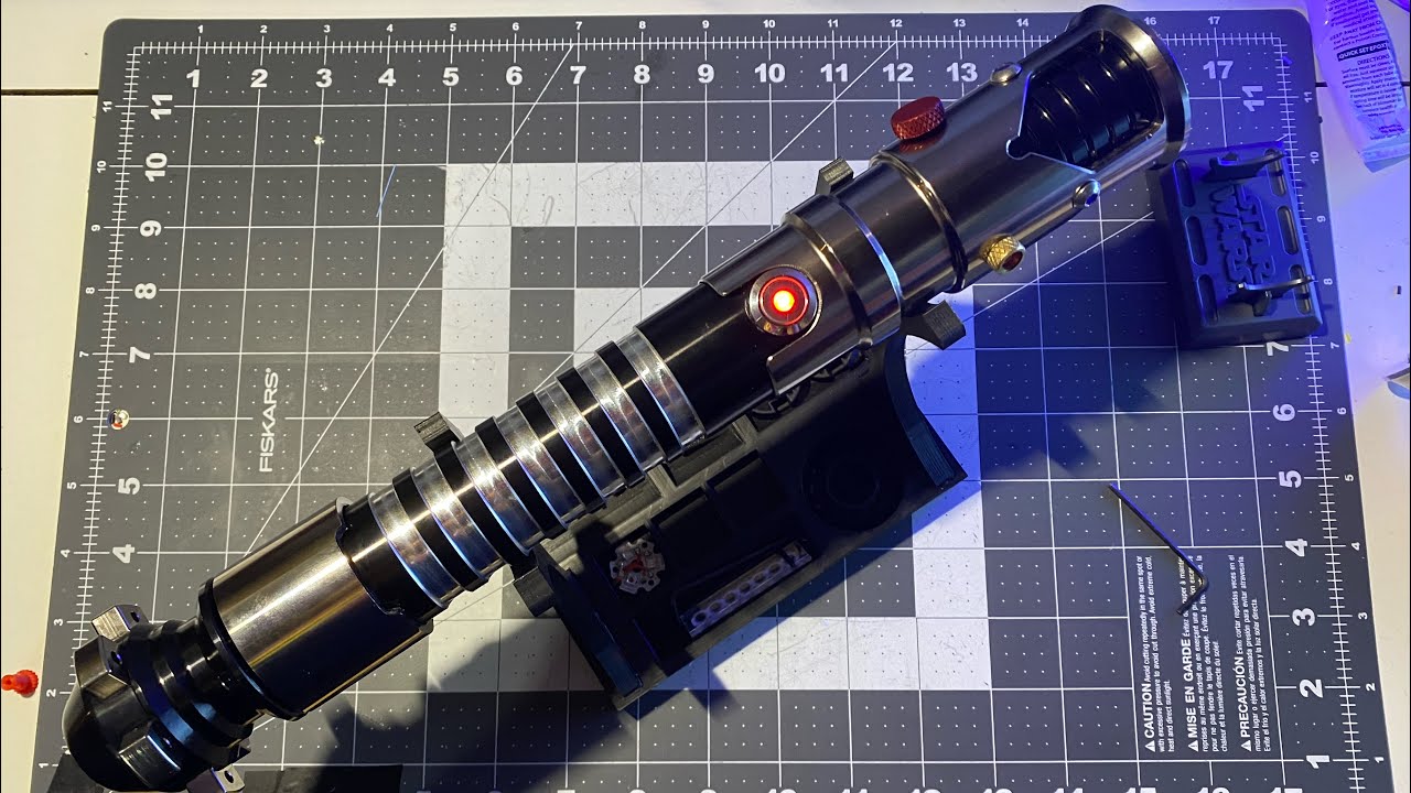 Custom Lightsaber Install: Ultrasabers Guardian - YouTube