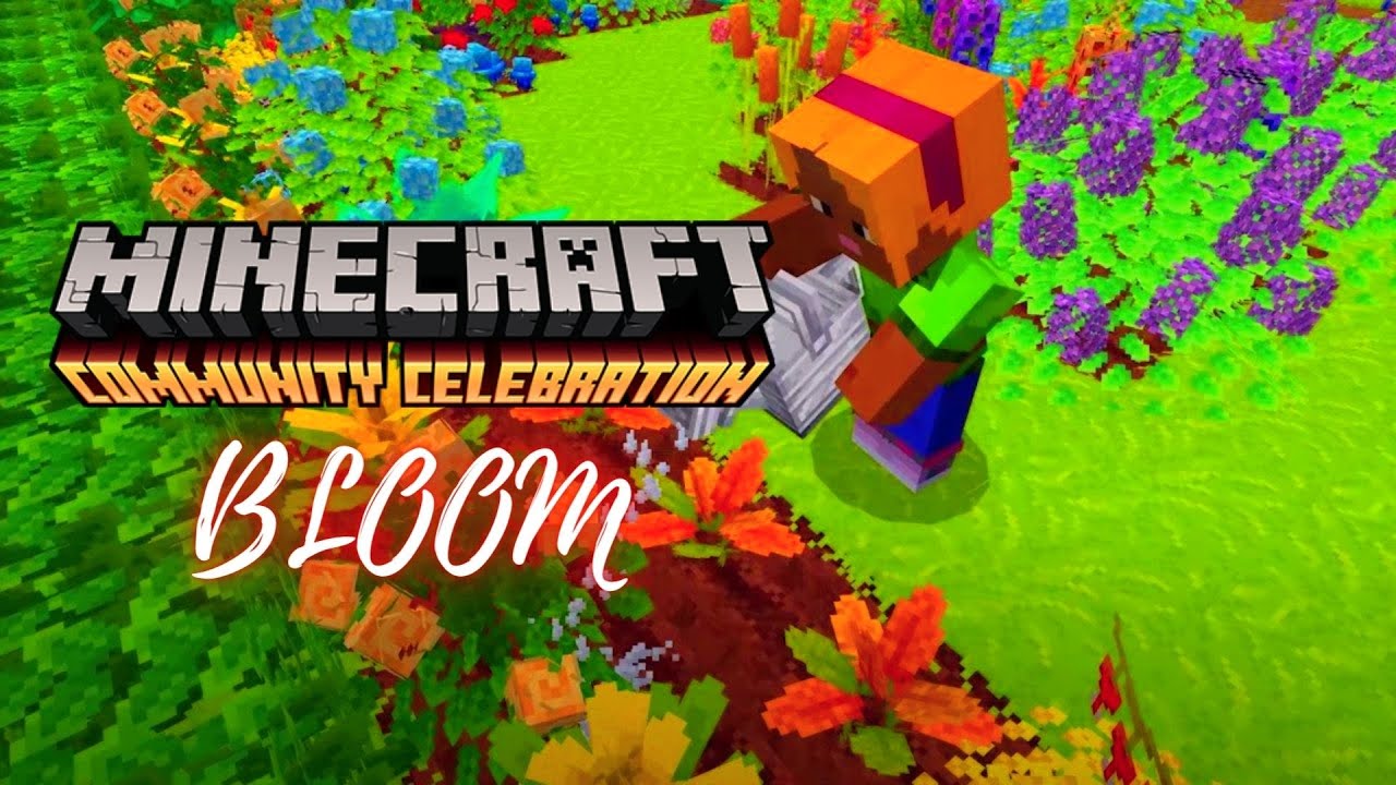 Minecraft Community Celebration | Bloom Trailer - YouTube