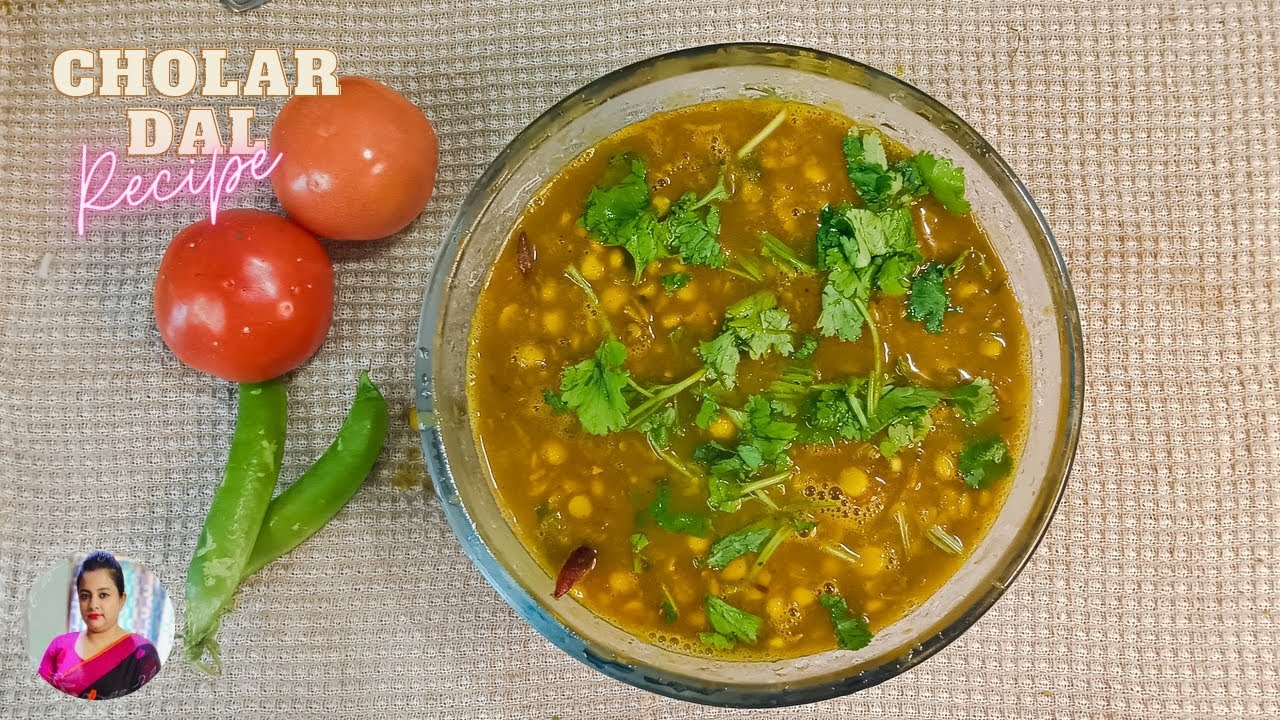 Cholar Dal Recipe | Bengali Dal Recipe | Vegetarian Bengali Chana Dal ...