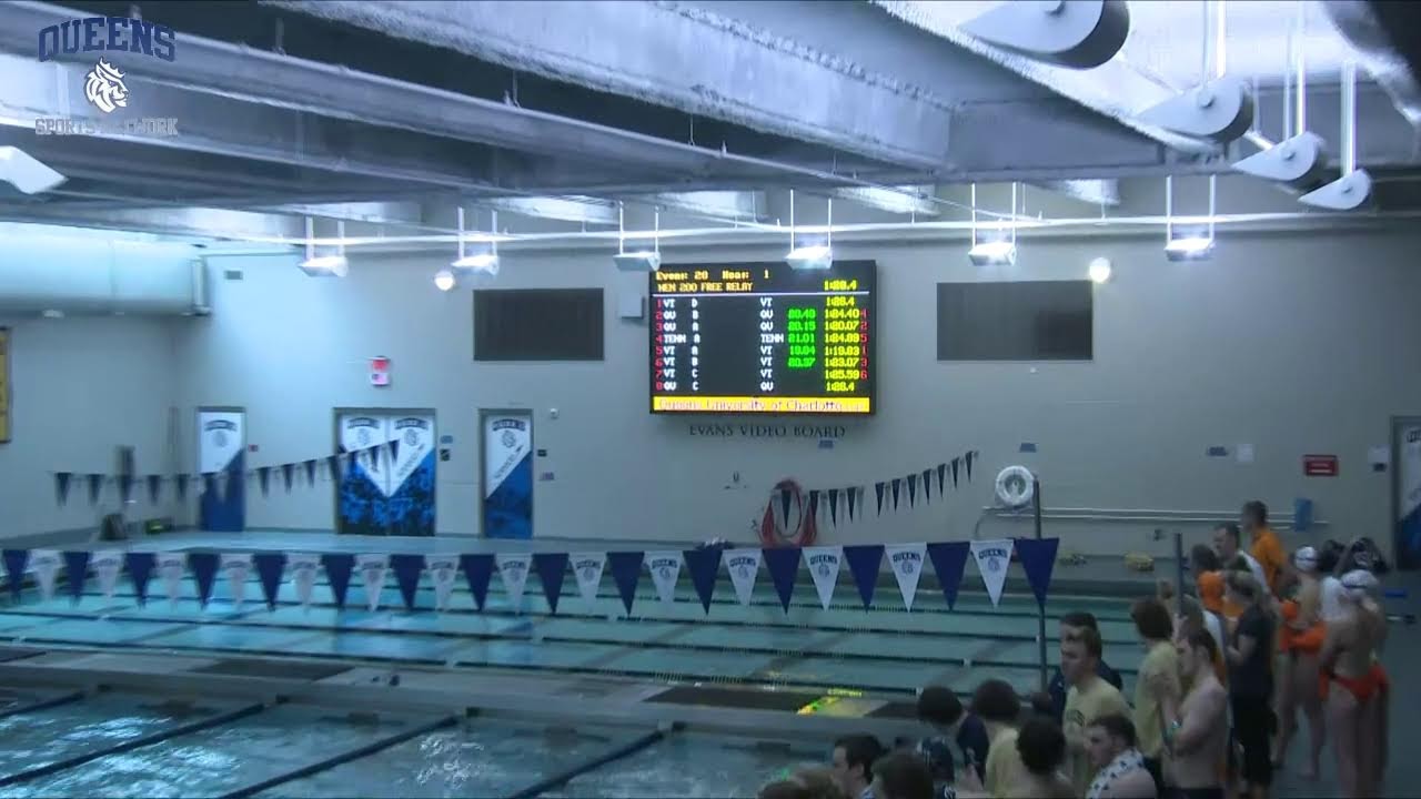 Swimming vs. Tennessee/VA Tech - YouTube