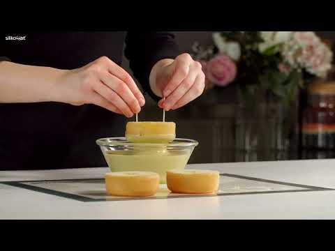 Silikomart 6'lı Sf 002 Half Spheres Yarım Küre Pastacı Kalıbı