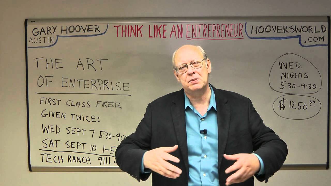 Gary Hoover Art of Enterprise Course September 2011 - YouTube