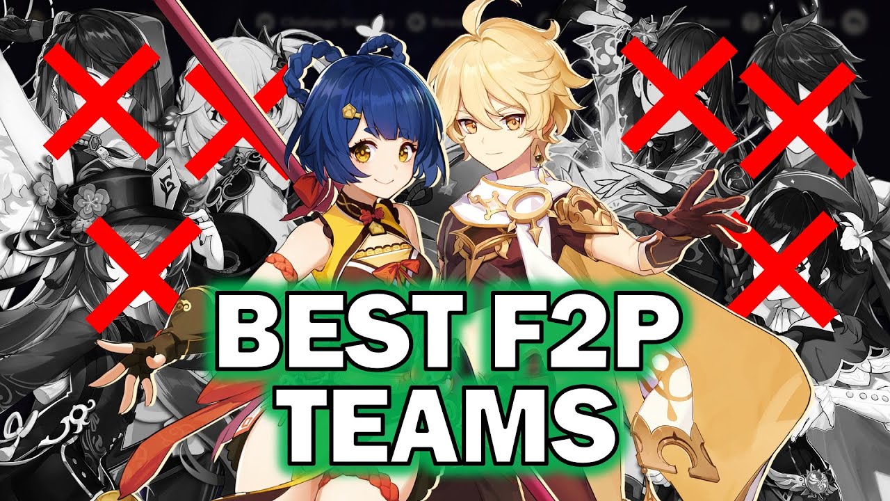 BEST Four Star Team Comps F2P Players Need To Play - YouTube