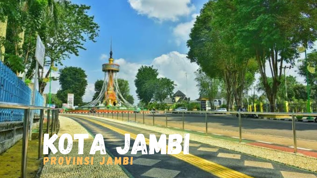 JALAN - JALAN melihat suasana Kota JAMBI - YouTube