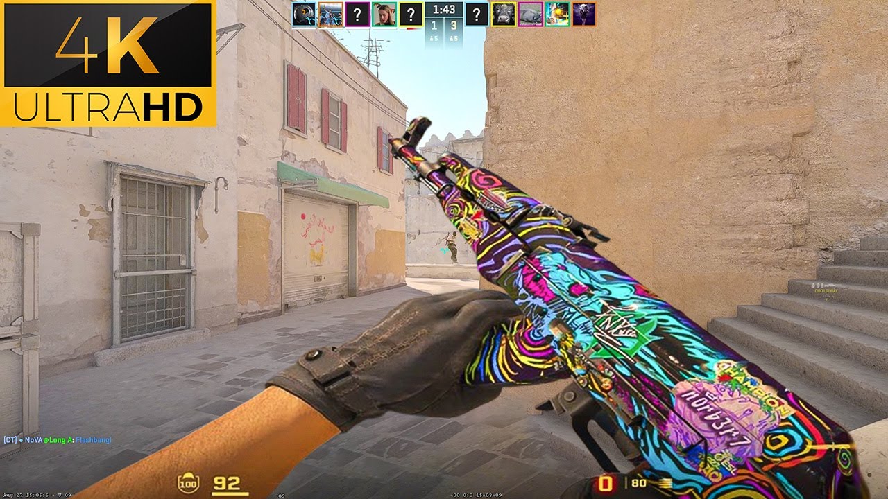 Counter Strike 2 Full Gameplay - Dust 2 - 4K (No Commentary) - YouTube