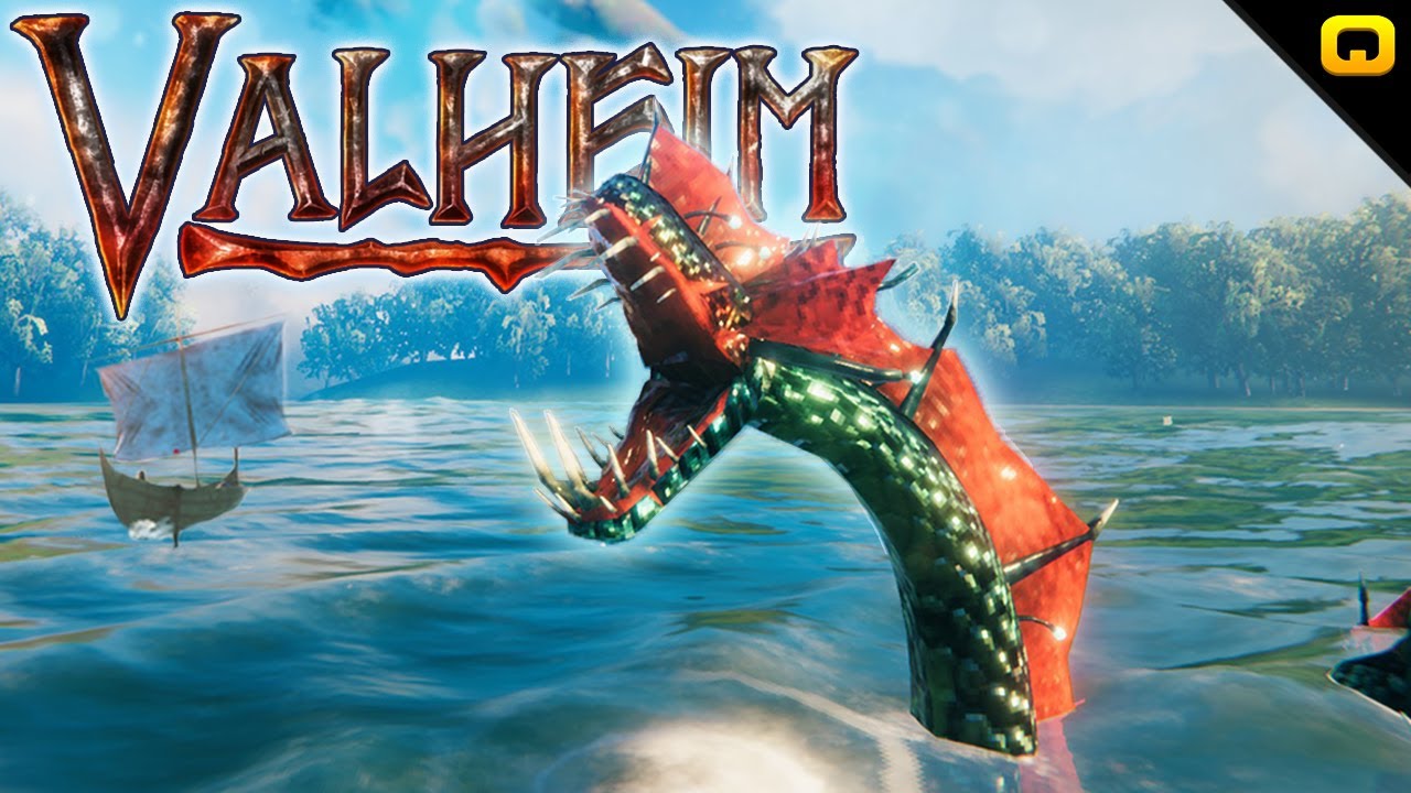 Karve sailing and trying not to die... | Valheim - Multiplayer Survival ...