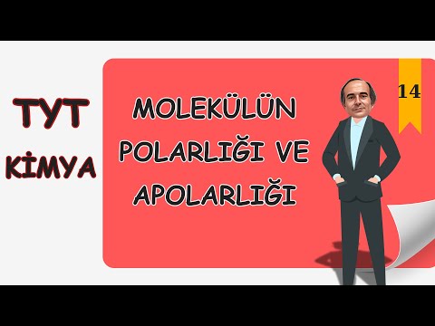 14) Molekülün Polarlığı ve Apolarlığı