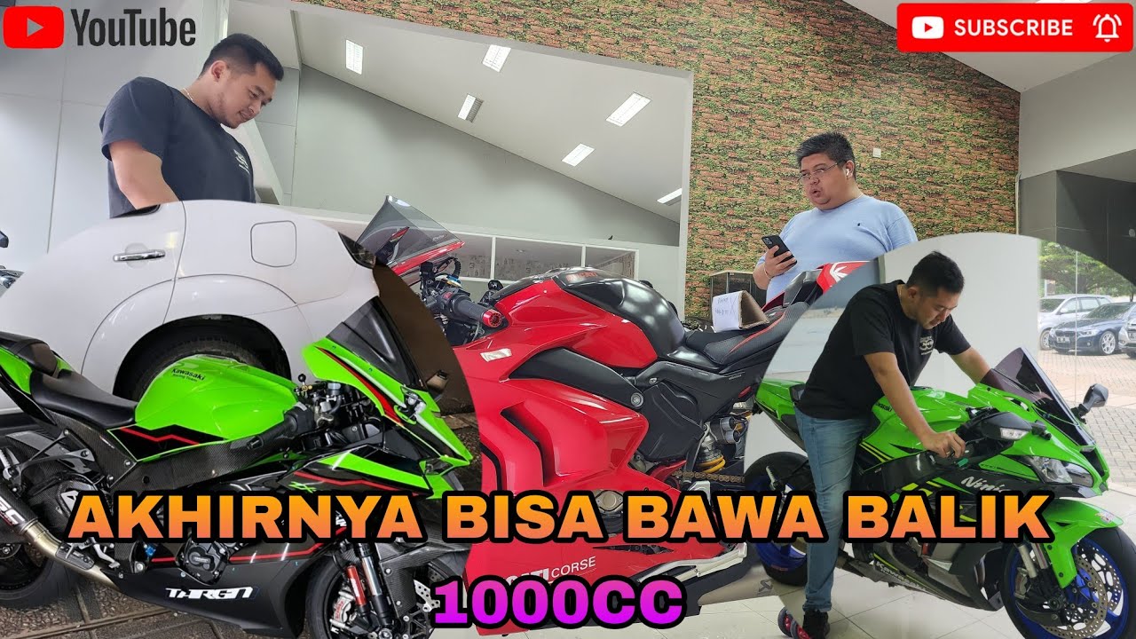 AKHIRNYA BISA BAWA PULANG MOGE 1000CC,.. - YouTube