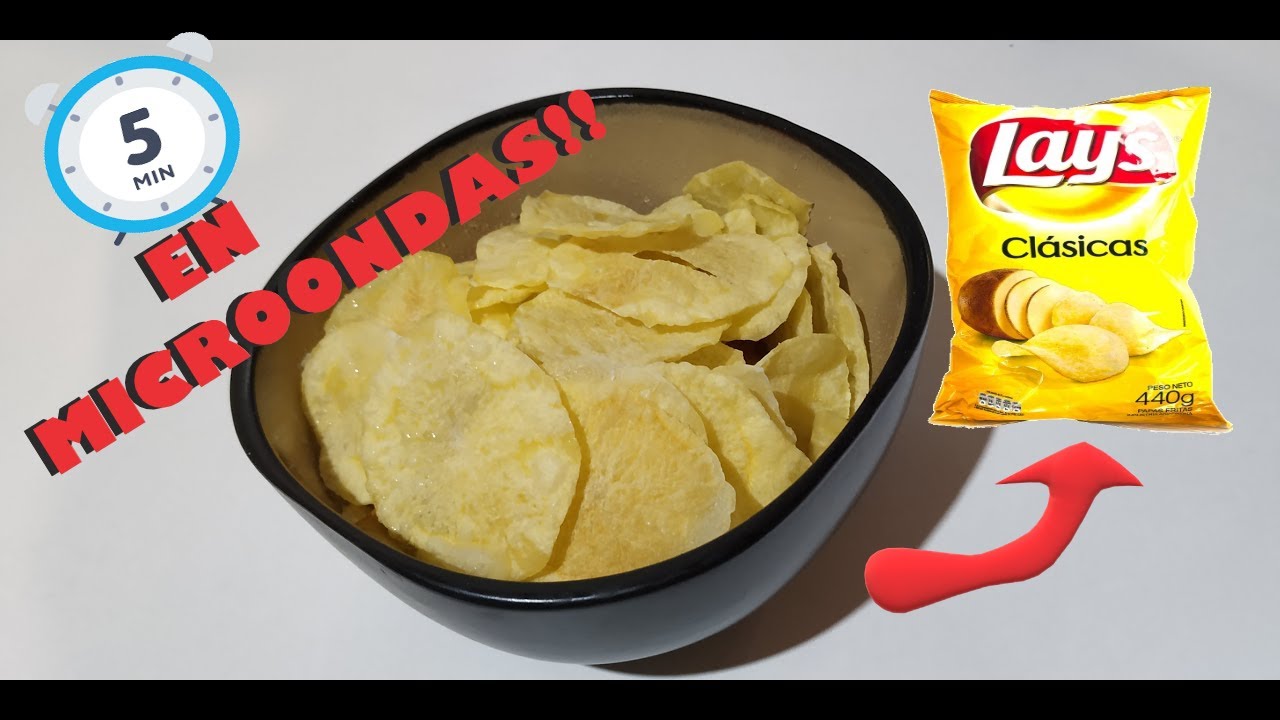 PAPAS FRITAS🍟🍟 | Sabes cómo hacer las mejores papás chip (snack) en 5 ...