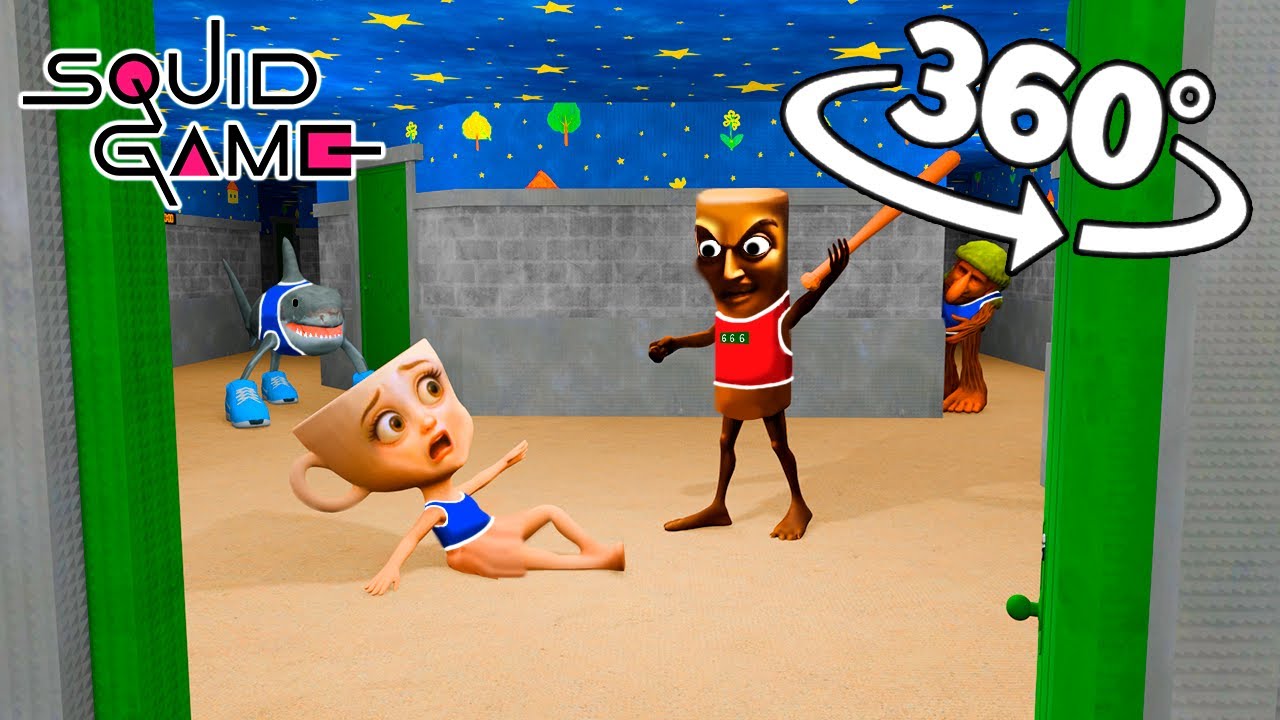 360° Brainrot in Hide and Seek | Squid Game: Season 3 | 360° VR video ...