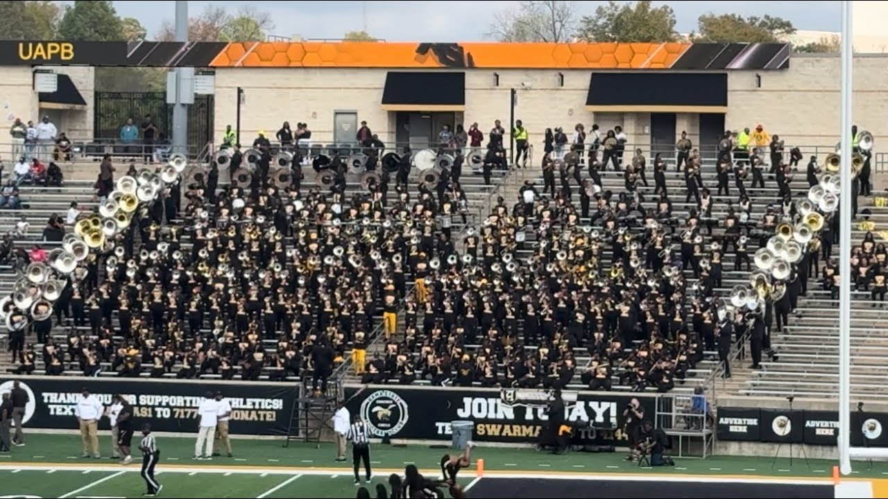 Alabama State University Marching Band | Neck | 2025 vs UAPB | High ...