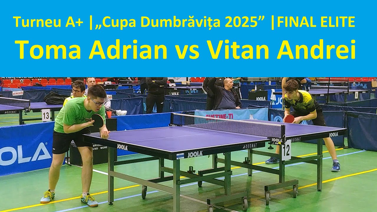 Toma Adrian vs Vitan Andrei |Final Elite |Cupa Dumbravita 2025 - YouTube