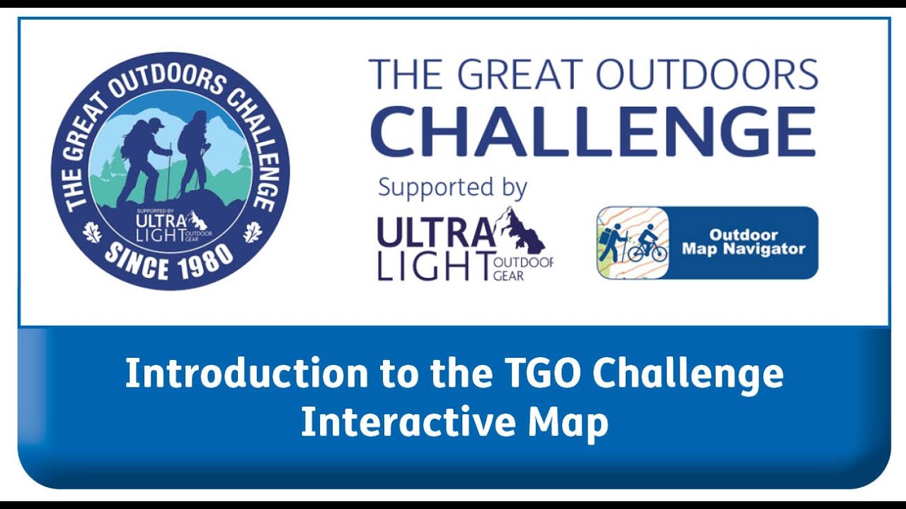 TGO Challenge Interactive Map - YouTube