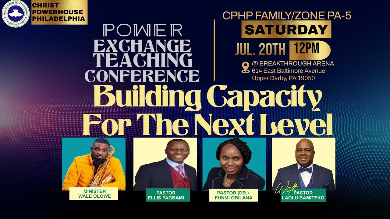 POWER EXCHANGE TEACHING CONFERENCE (7.20.24) - YouTube