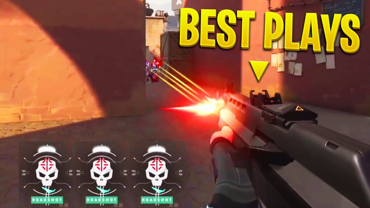 TOP 10 BEST PLAYS! - Valorant Gameplay Highlights #2 (Valorant Beta ...