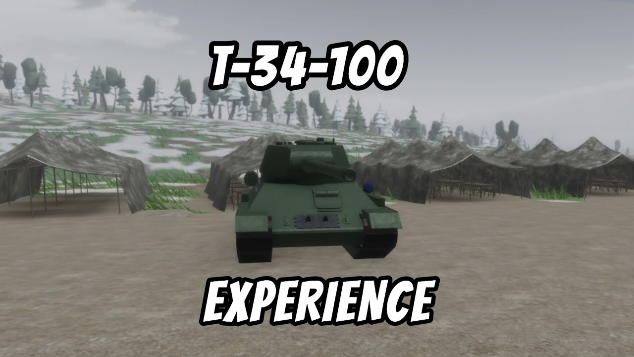 T 34 100 Experience | Steel Battleground Clash | Roblox - YouTube
