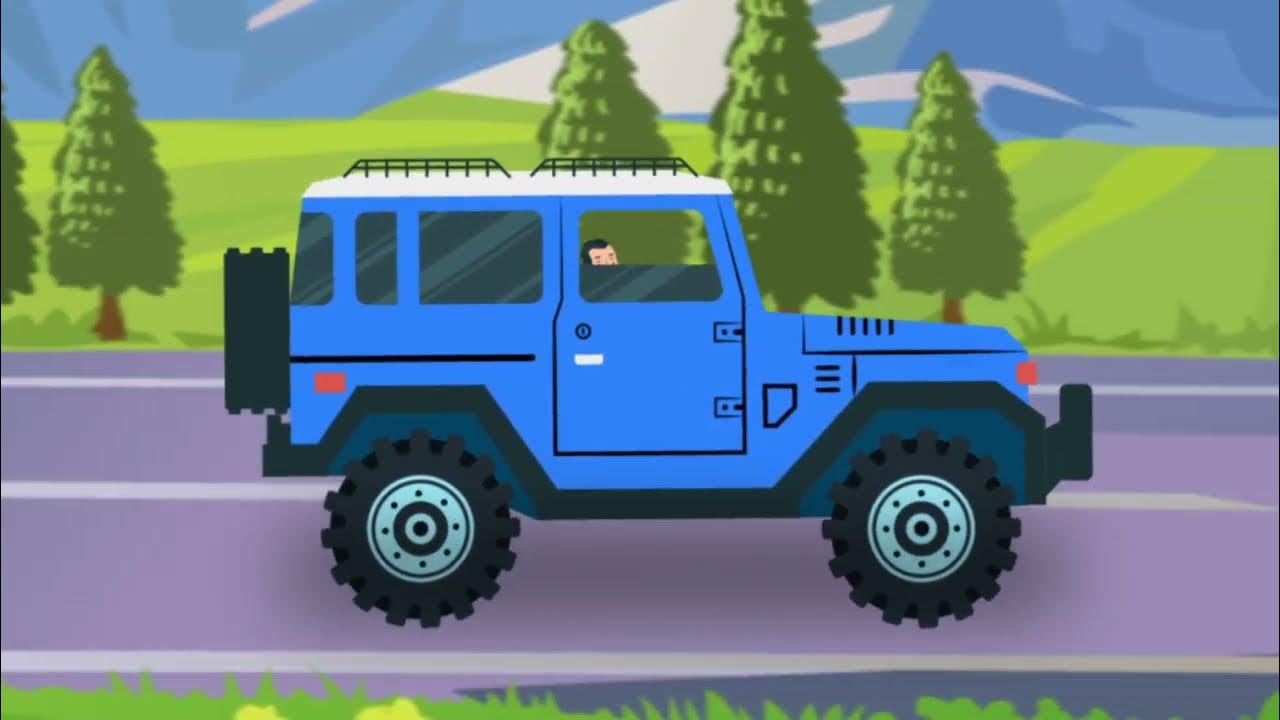 2D CAR ANIMATION MADE IN AFTER EFFECT || - YouTube