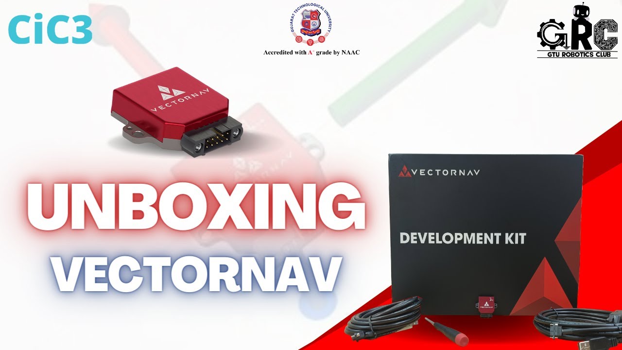 UNBOXING || VECTORNAV || Inertial Measurement Unit || GTU Robotics Club ...