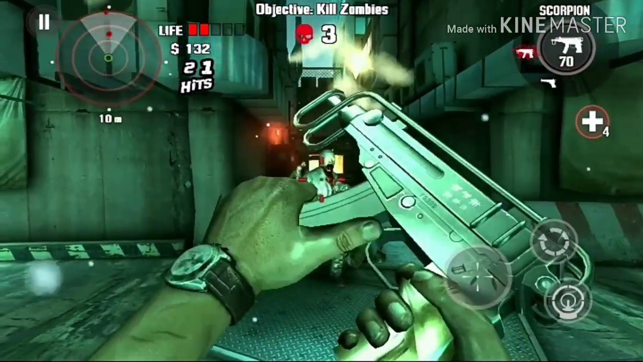 1 Human 53 zombies Fight || Zombies Attack game -Mobile Game Play ...