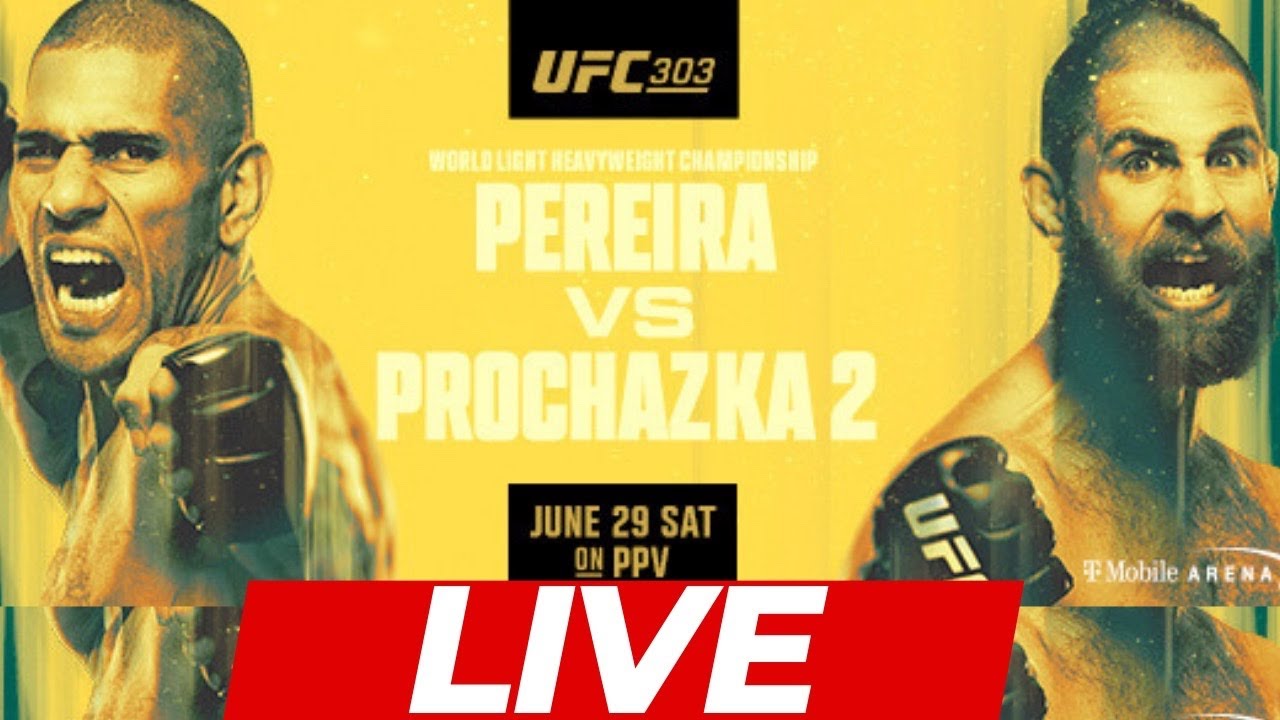 UFC 303: PEREIRA vs PROCHAZKA | LIVE STREAM - YouTube
