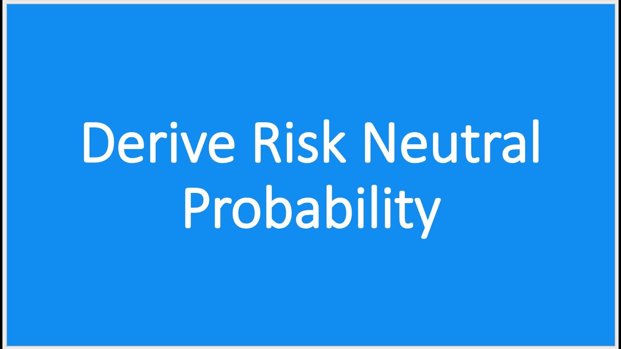 Risk Neutral| Binomial Model for Option Pricing| Binomial Tree| One ...