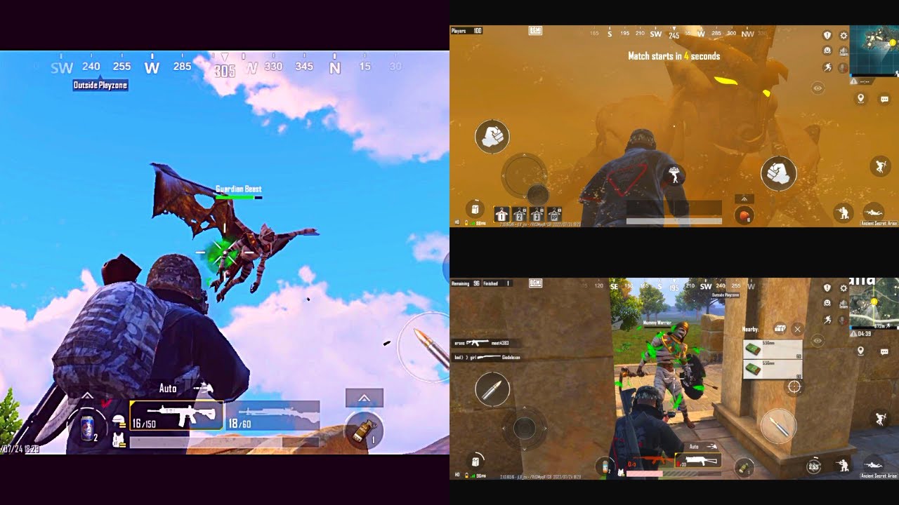 BGMI New Pharaoh mode gameplay 🔥| New Pharaoh mode 2.0 | solo gameplay ...