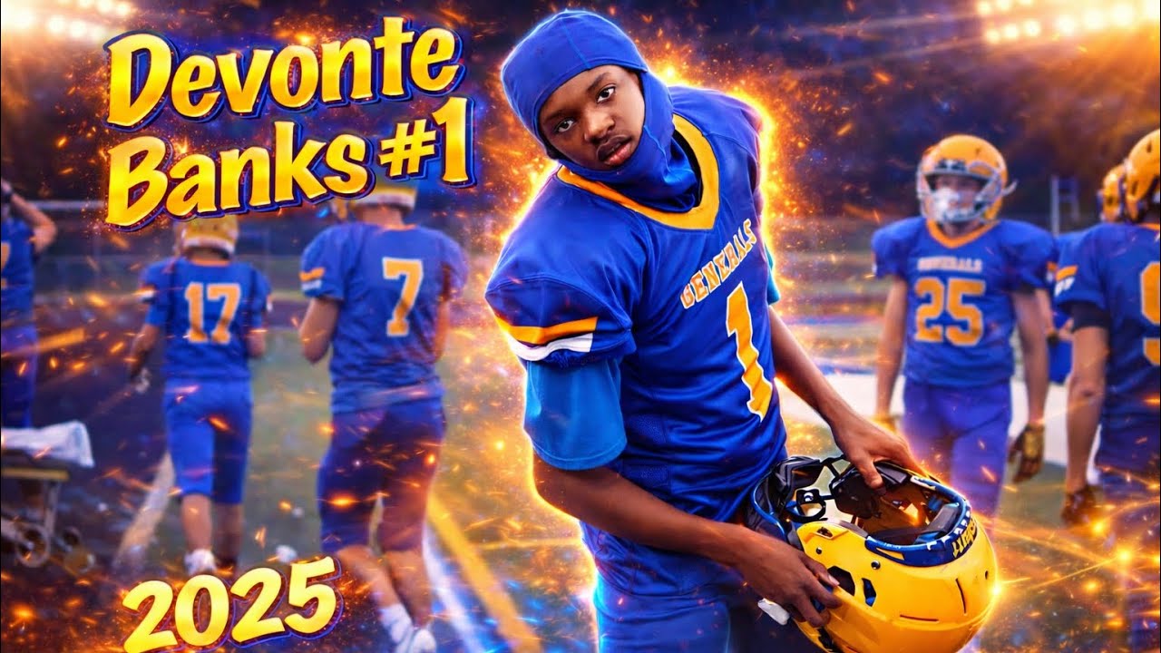 Devonte Banks #1 8th Grade Football Highlights 2025 - YouTube
