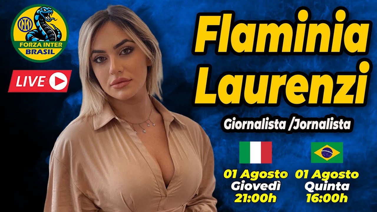 DIRETTA con Flaminia Laurenzi (Giornalista Italiana) - YouTube