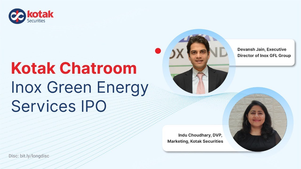 Exclusive Conversation About Inox Green Energy Services IPO | Kotak ...