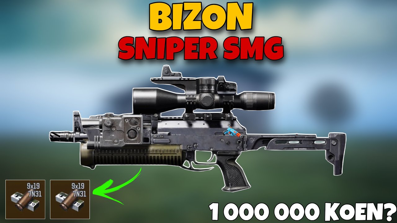 BIZON SNIPER WITH T4 AMMO IN ARENA BREAKOUT - YouTube
