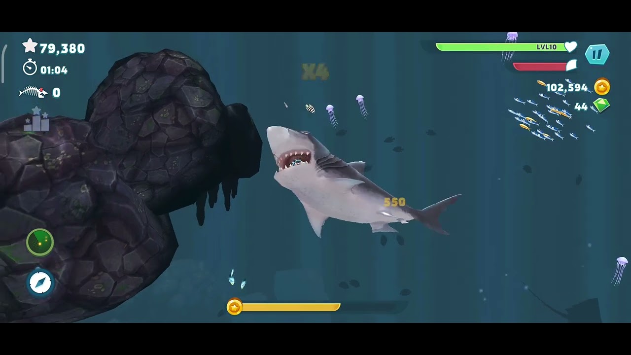 Megalodon Shark Game kids , Varunsai, Sea Shark - YouTube