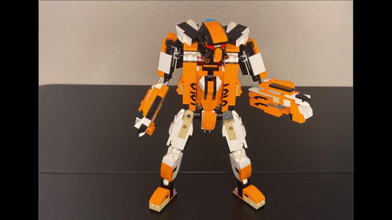 Jet Transformer - 31129 Majestic Tiger Alternate Build - YouTube
