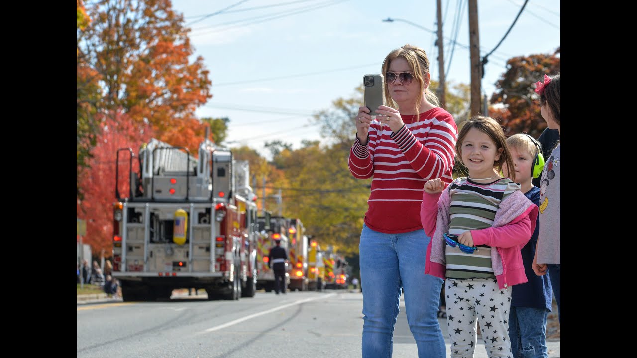 Annual Fire Prevention Parade in Bellows Falls - YouTube