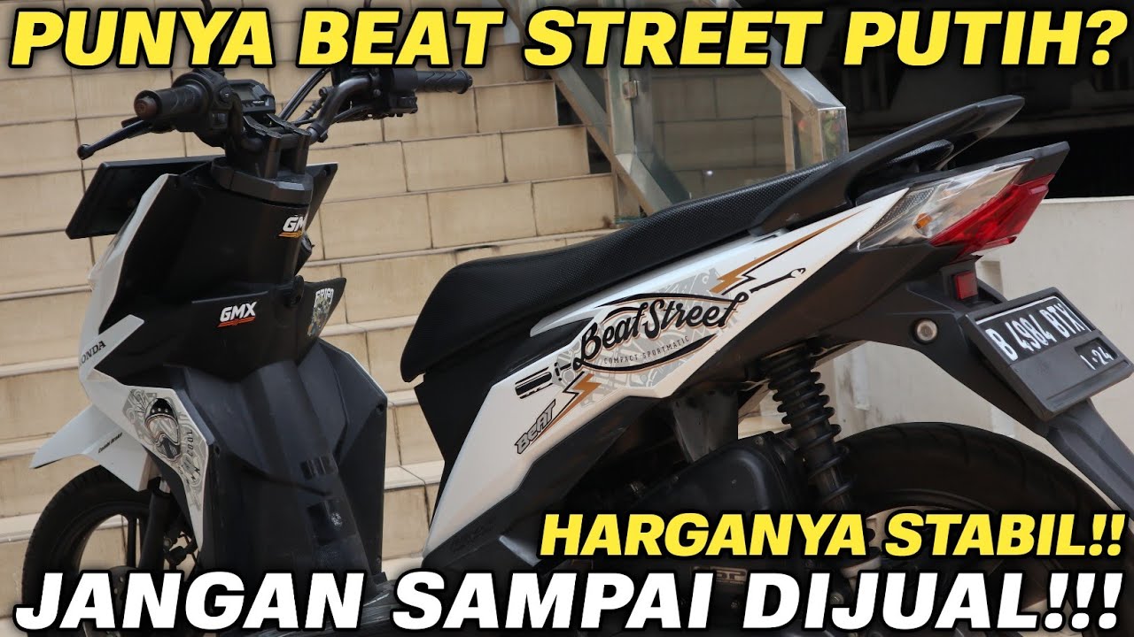 VERSI TERBAIK‼️ HONDA BEAT STREET PUTIH - YouTube