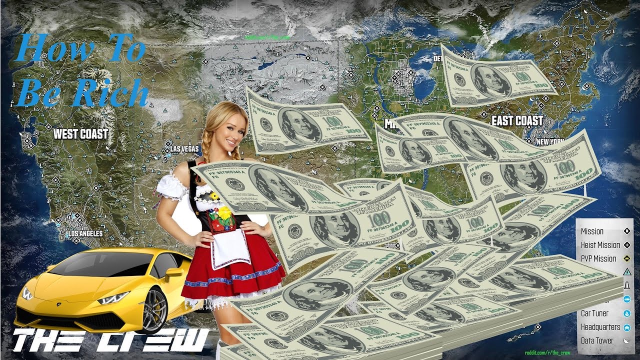 The Best Way To Get Money in The Crew (Working) - YouTube
