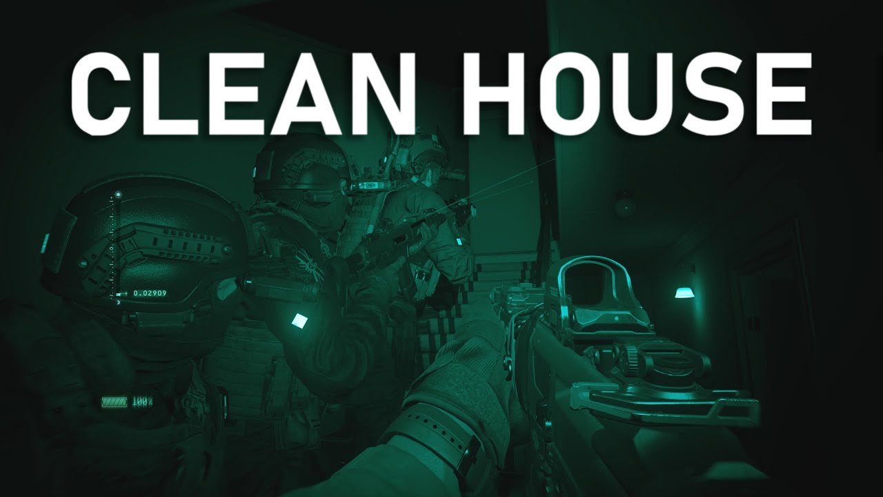 Call of Duty: Modern Warfare - "Clean House" Campaign Playthrough ...