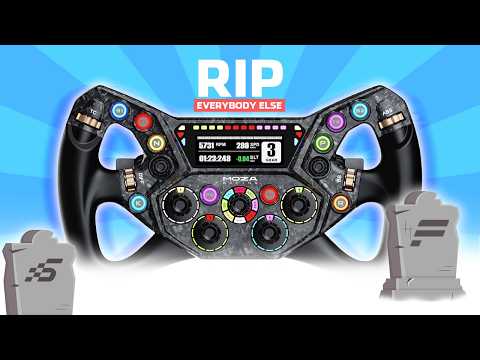 The NEW Moza KS Pro Wheel is a Ridiculous Value Proposition!