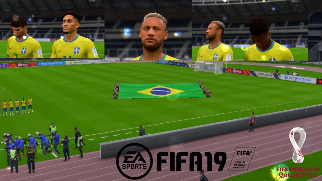 BRAZIL VS USA | FIFA 19 | NEW WC SCOREBOARD SHOWCASE - YouTube