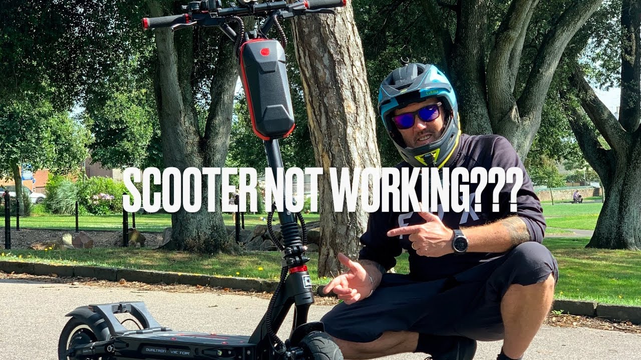 Scooter problem Quick fix 😀😀😀😀😀to get you back up and running 👍 - YouTube
