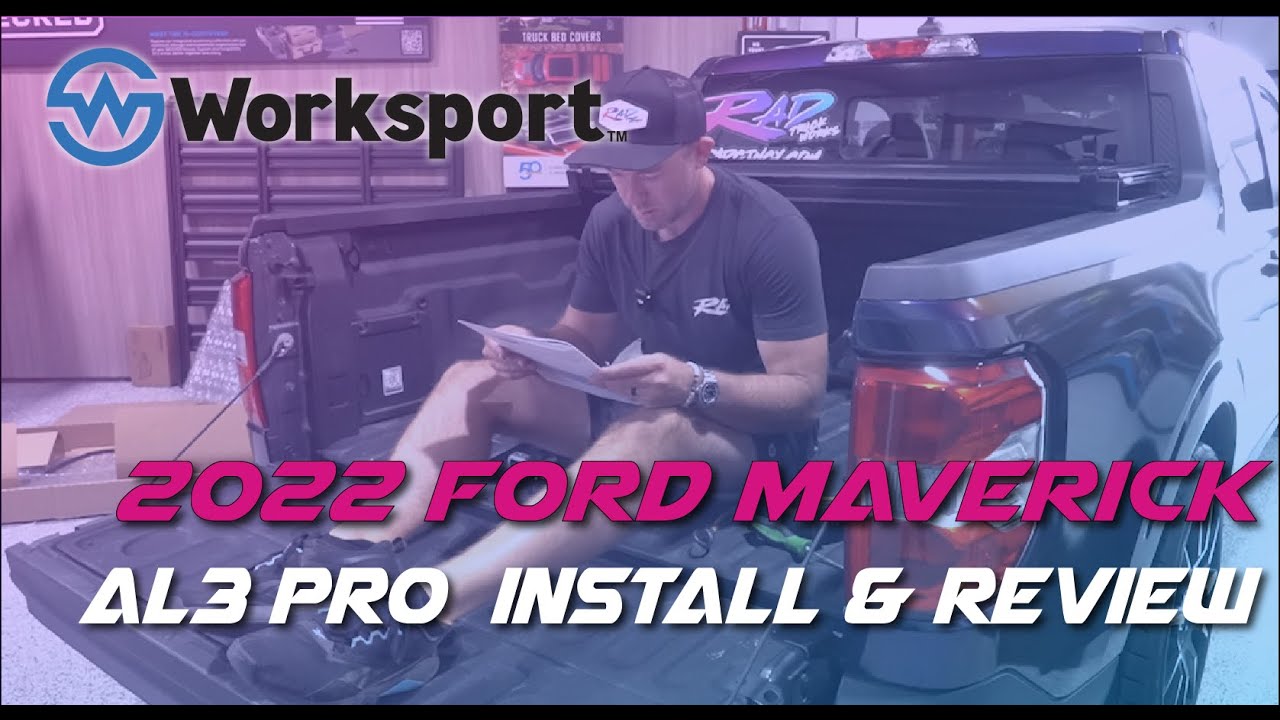 Unboxing, Install & Review: 2022 Ford Maverick WorkSport AL3 Pro - YouTube
