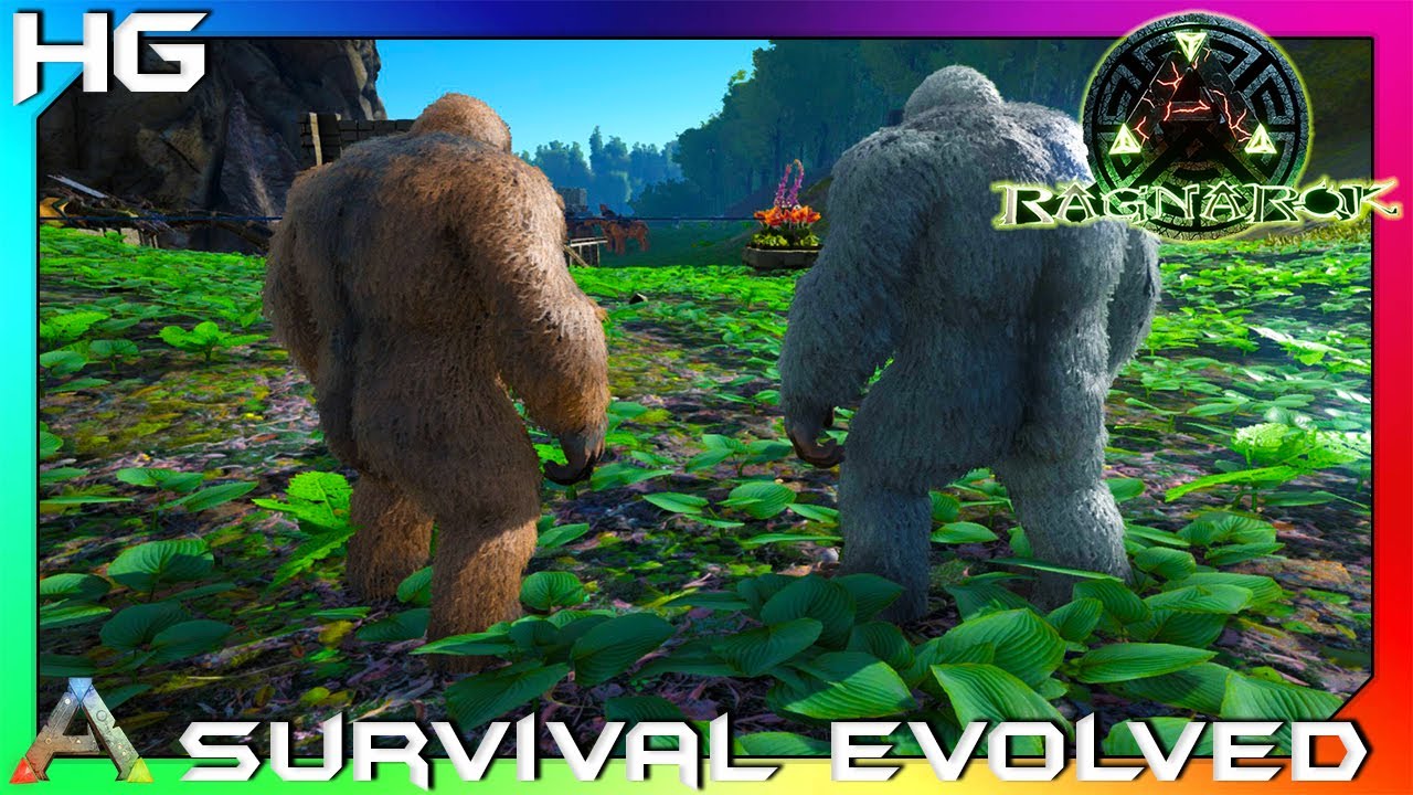 ARK: Survival Evolved - PEYTON MANNING THE SASQUATCH!! (Ragnarok ...