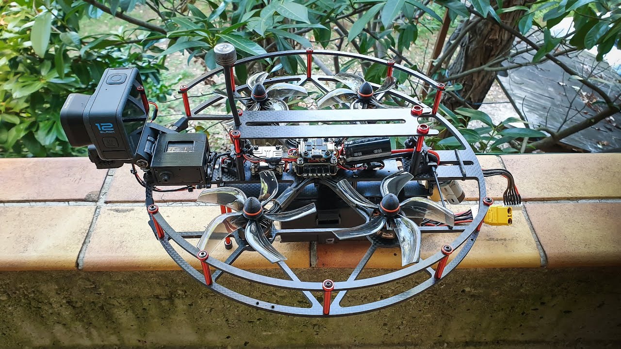 All the potential of the professional cinematic drone Falcon X4 Pro ...